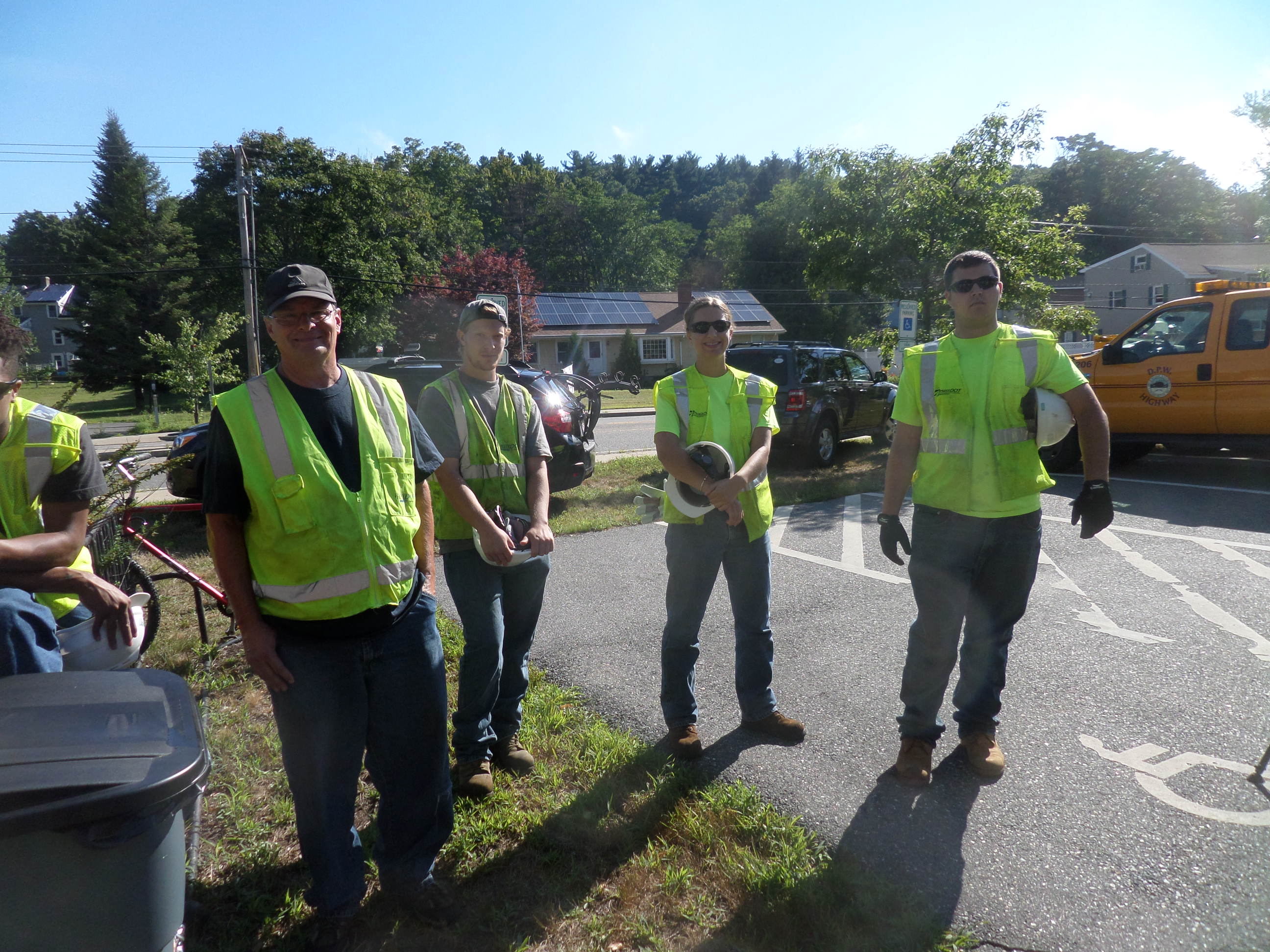 Cleanup on the Blackstone River Bikeway, Millbury-Worcester | Marjorie ...
