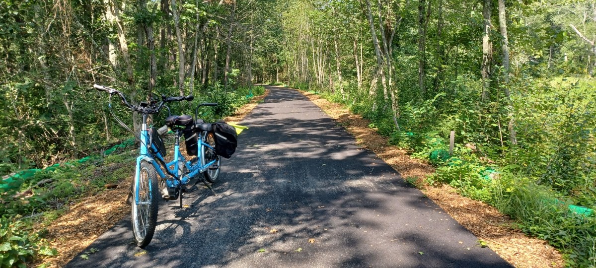 Rail trail explore in Rockland, MA | Marjorie Turner Hollman